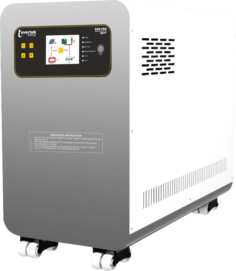 Solar Hybrid PCU - MPPT - Invertek Energy | Efficient Solar Power Solution